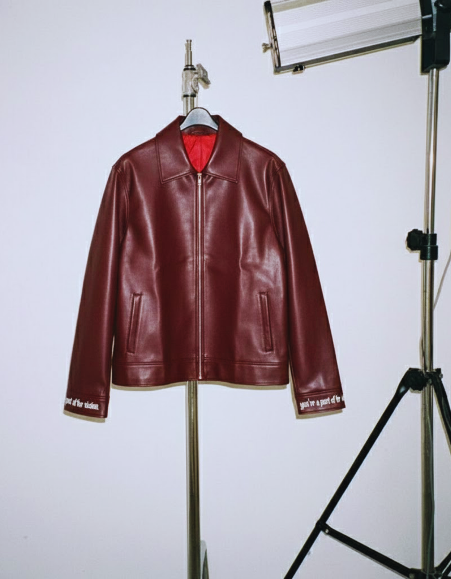 MEAT JUICE LEATHER JACKET – Silly Cartel | Premium Clothing